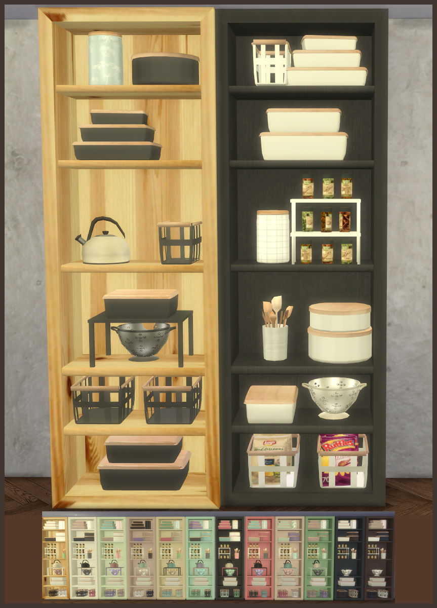 Pantry Decor 1 at pqSims4 » Sims 4 Updates