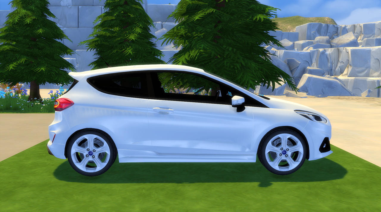 2018 Ford Fiesta ST at Modern Crafter CC » Sims 4 Updates