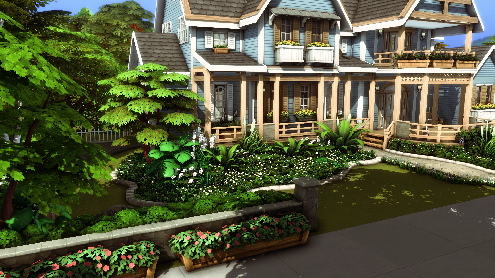 Familiar Country House by plumbobkingdom at Mod The Sims 4 » Sims 4 Updates
