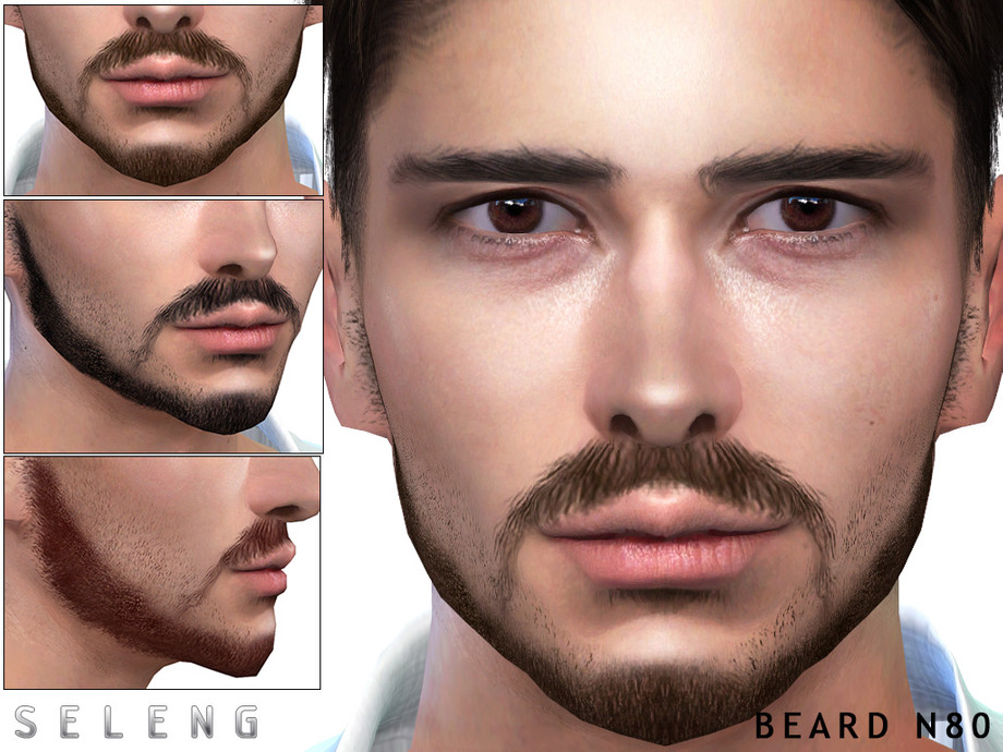 Beard N80 by Seleng at TSR » Sims 4 Updates