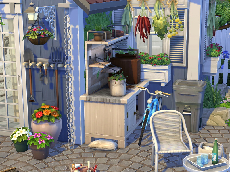 Cute Garden Shed by Flubs79 at TSR » Sims 4 Updates