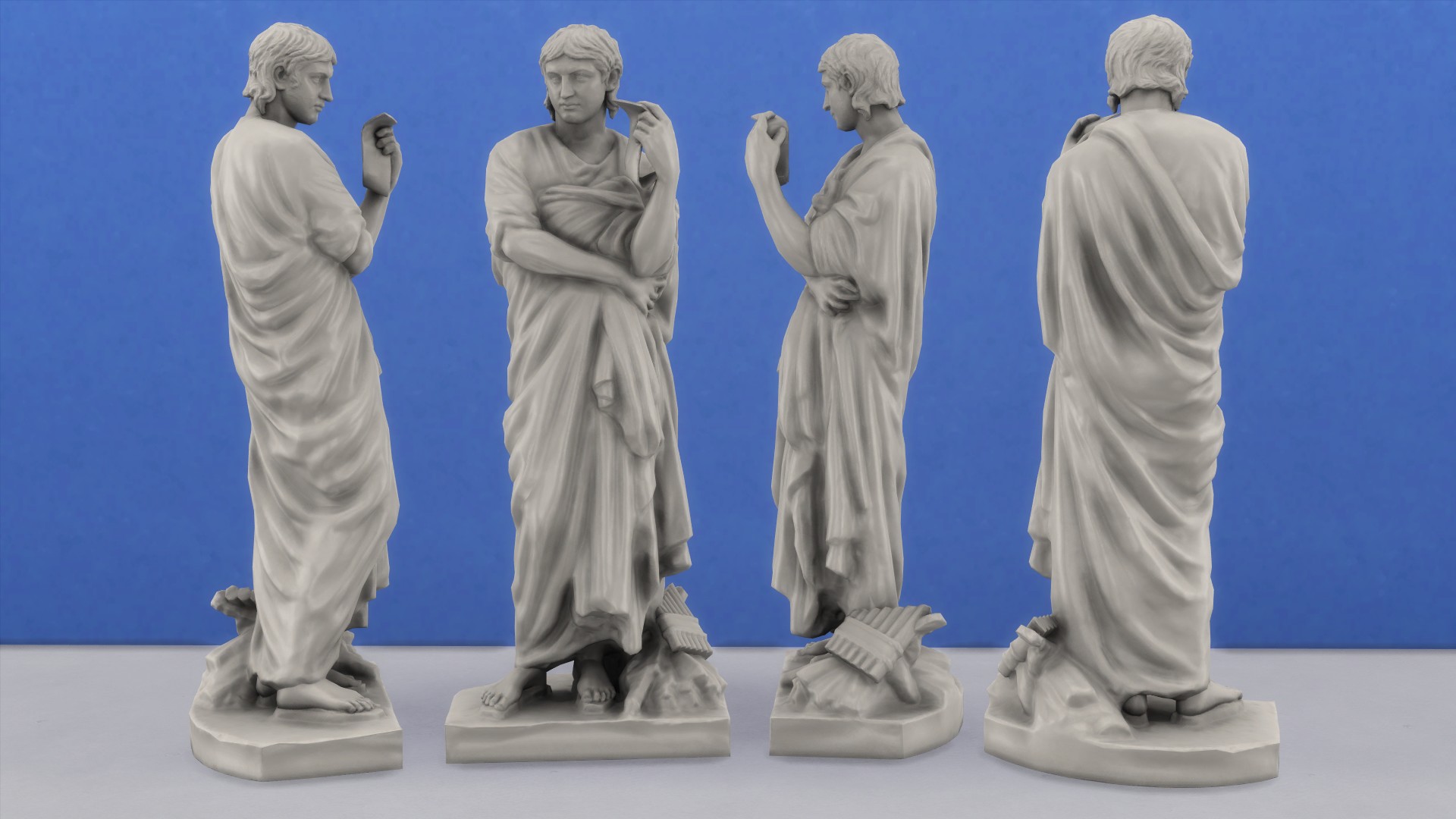 Virgil statue by TheJim07 at Mod The Sims 4 » Sims 4 Updates