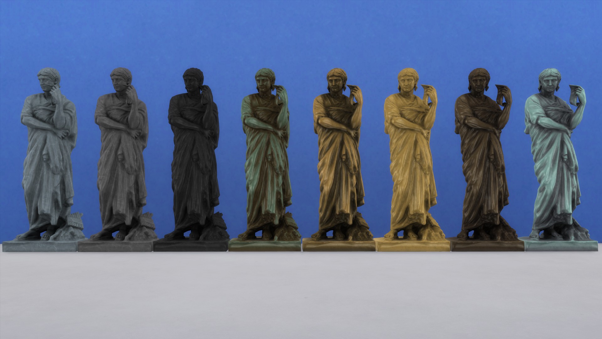 Virgil statue by TheJim07 at Mod The Sims 4 » Sims 4 Updates