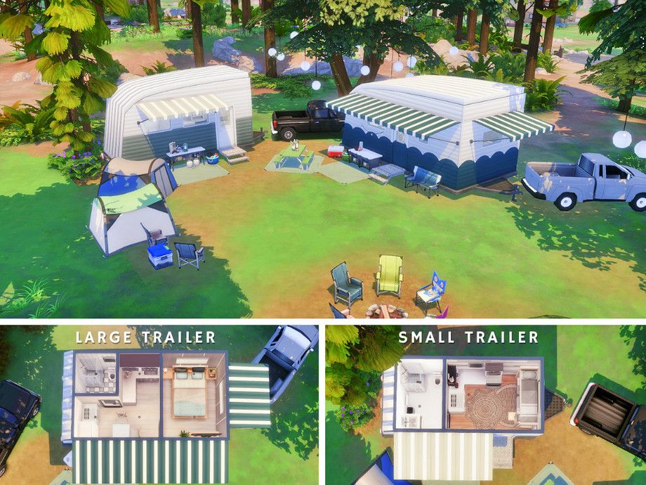 Family Camping by Summerr Plays at TSR » Sims 4 Updates