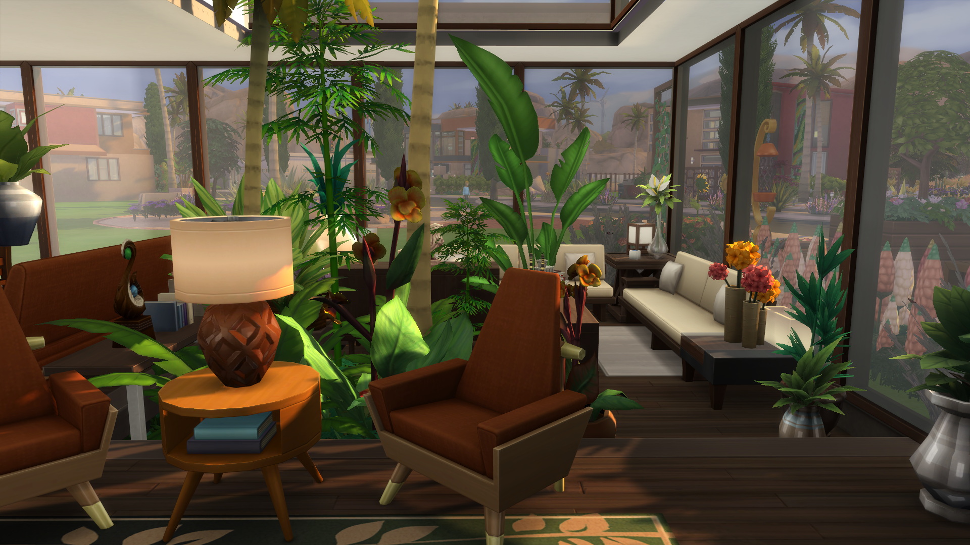 Atrium Living Luxury Modern by Brand at Mod The Sims 4 » Sims 4 Updates