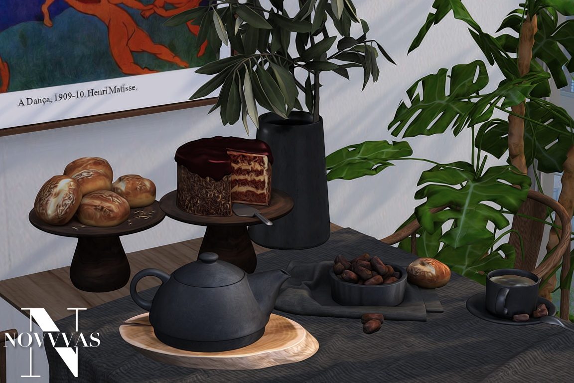 SUNNY BREAKFAST SET at Novvvas » Sims 4 Updates