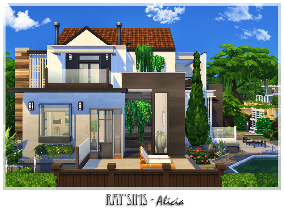 Alicia house by Ray_Sims at TSR » Sims 4 Updates