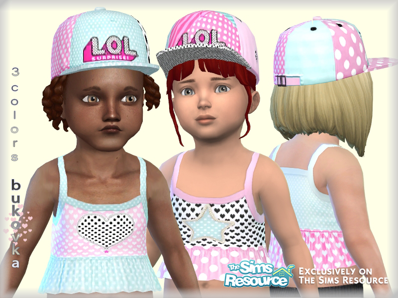 Cap LOL by bukovka at TSR » Sims 4 Updates