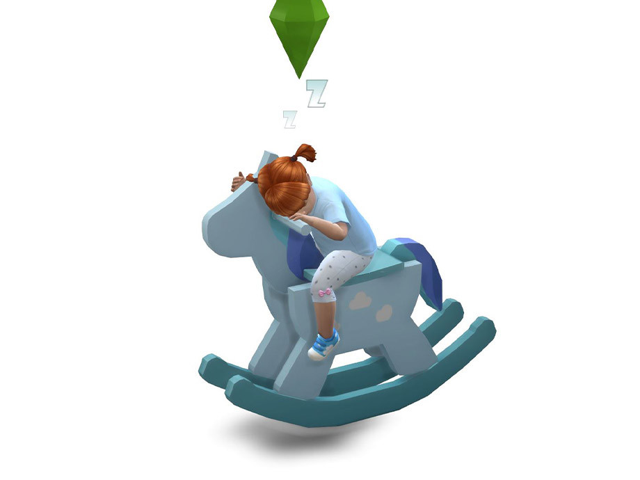 Functional Rocking horse by PandaSamaCC at TSR » Sims 4 Updates