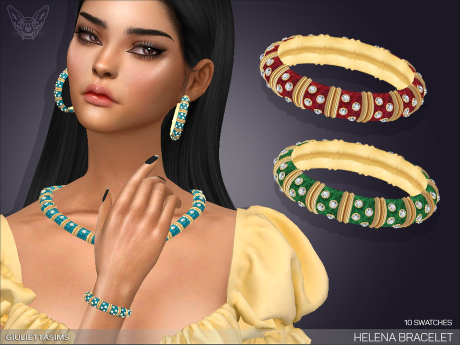 Helena Bracelet (right wrist) by feyona at TSR » Sims 4 Updates