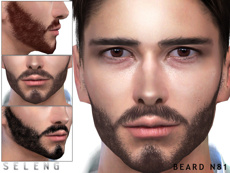 Beard N81 by Seleng at TSR » Sims 4 Updates