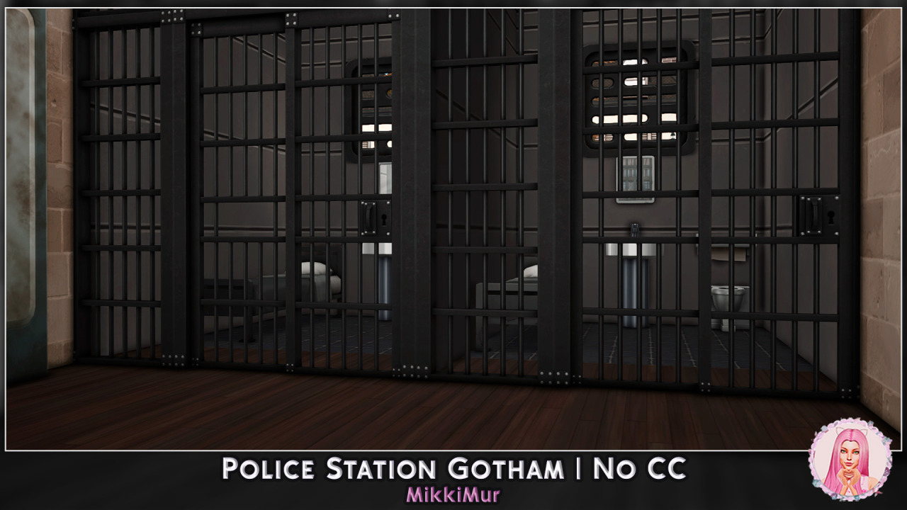 Police Station Gotham at MikkiMur » Sims 4 Updates
