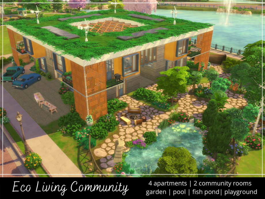 Eco Living Community by A.lenna at TSR » Sims 4 Updates