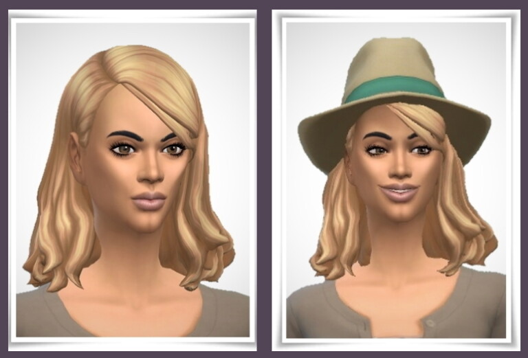 Sporty Twin Tails at SimLaughLove » Sims 4 Updates