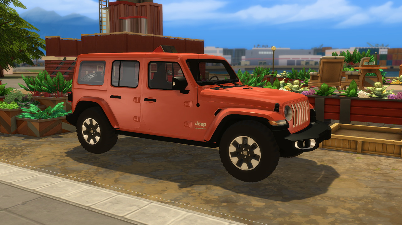 2018 Jeep Wrangler at LorySims » Sims 4 Updates