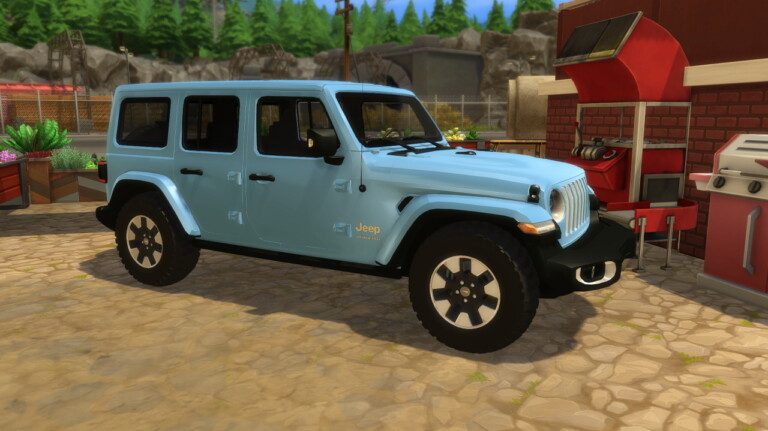 2018 Jeep Wrangler at LorySims » Sims 4 Updates