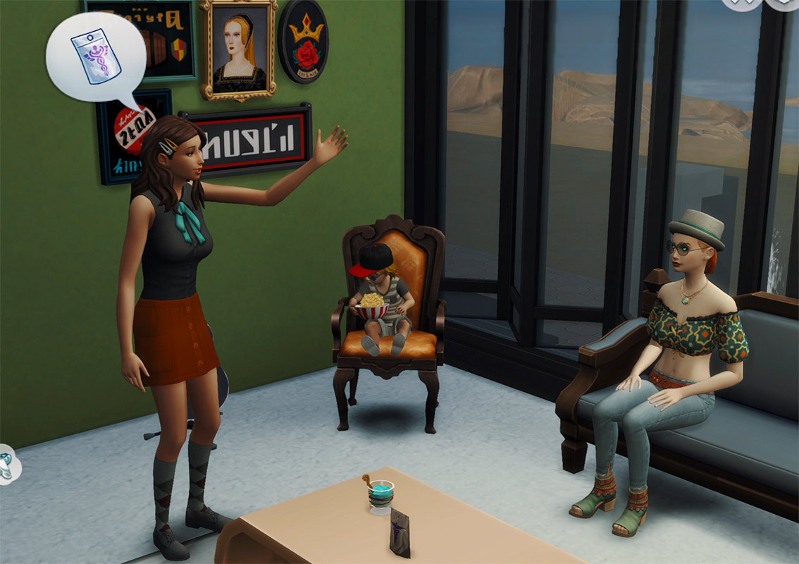 Ask to Eat and more by amellce at Mod The Sims 4 » Sims 4 Updates
