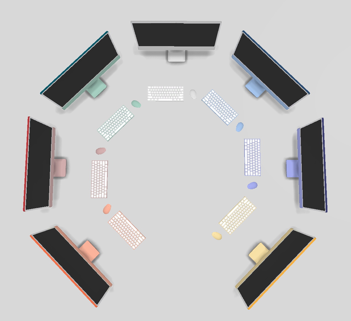 M1 iMac 24" by Cicada at Mod The Sims 4 » Sims 4 Updates