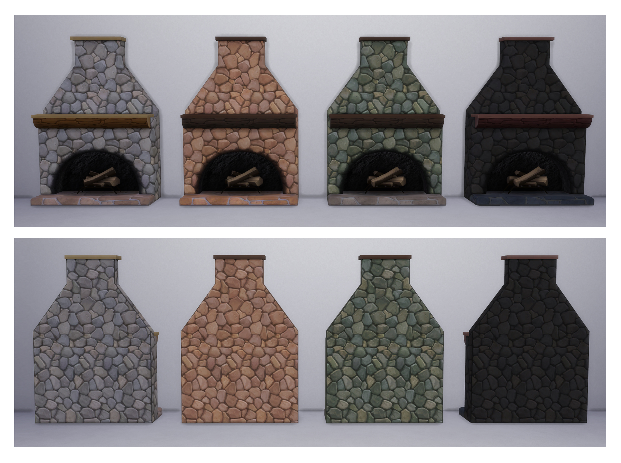 The Warm 'n' Toasty Fireplace by Menaceman44 at Mod The Sims 4 » Sims 4 ...