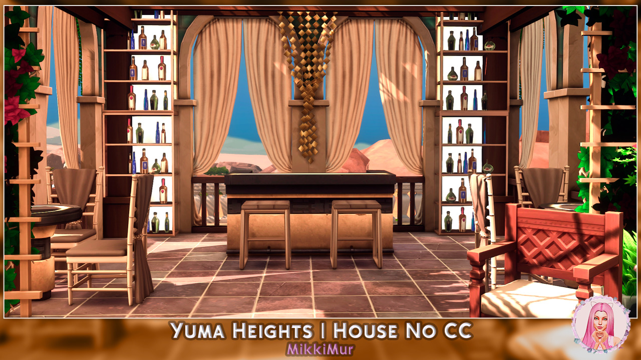 Yuma Heights House in the ancient roman style at MikkiMur » Sims 4 Updates
