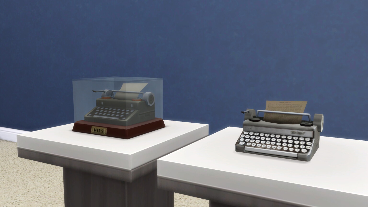 Buyable Antique Typewriter Without Case by xordevoreaux at Mod The Sims ...
