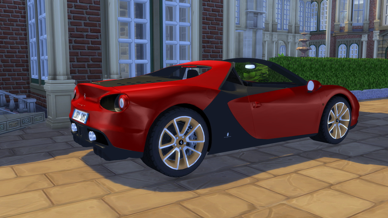 2015 Ferrari Sergio at LorySims » Sims 4 Updates