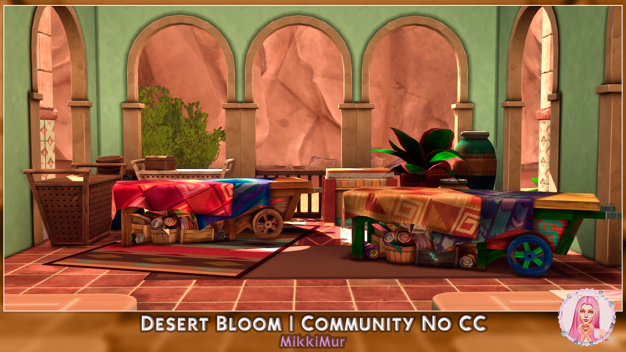 Desert Bloom at MikkiMur » Sims 4 Updates