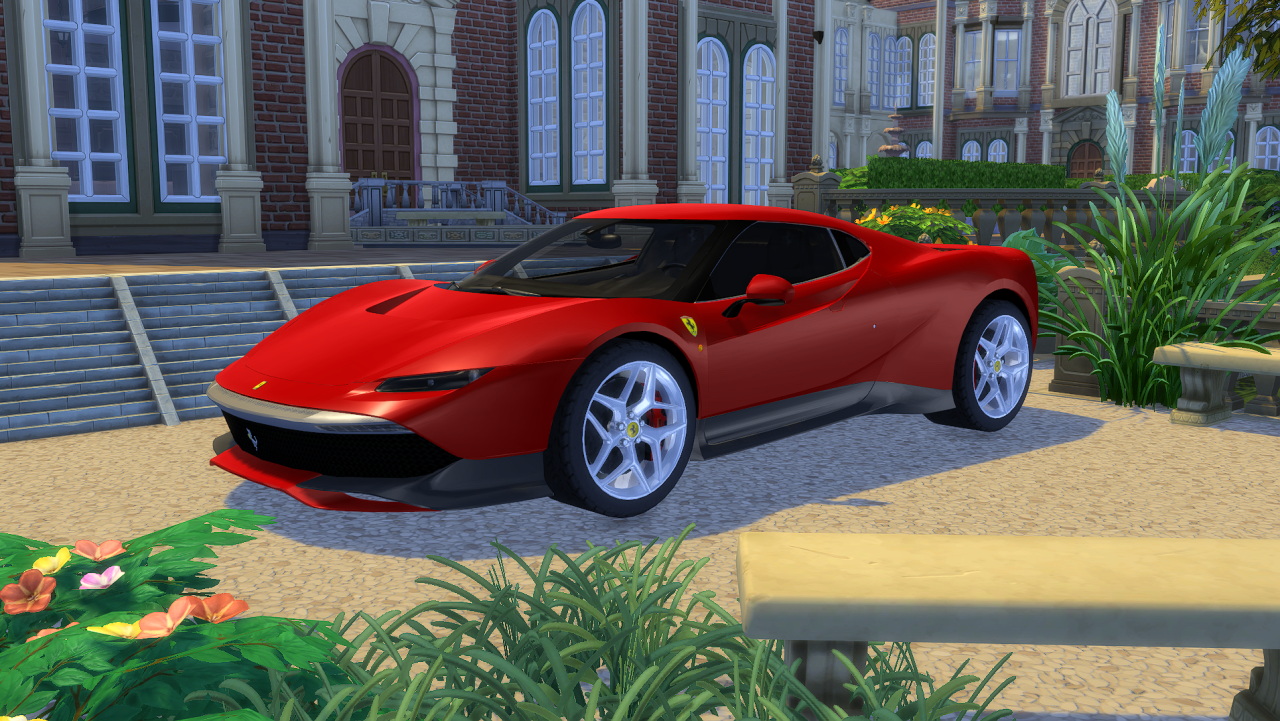2018 Ferrari SP30 Deborah at LorySims » Sims 4 Updates