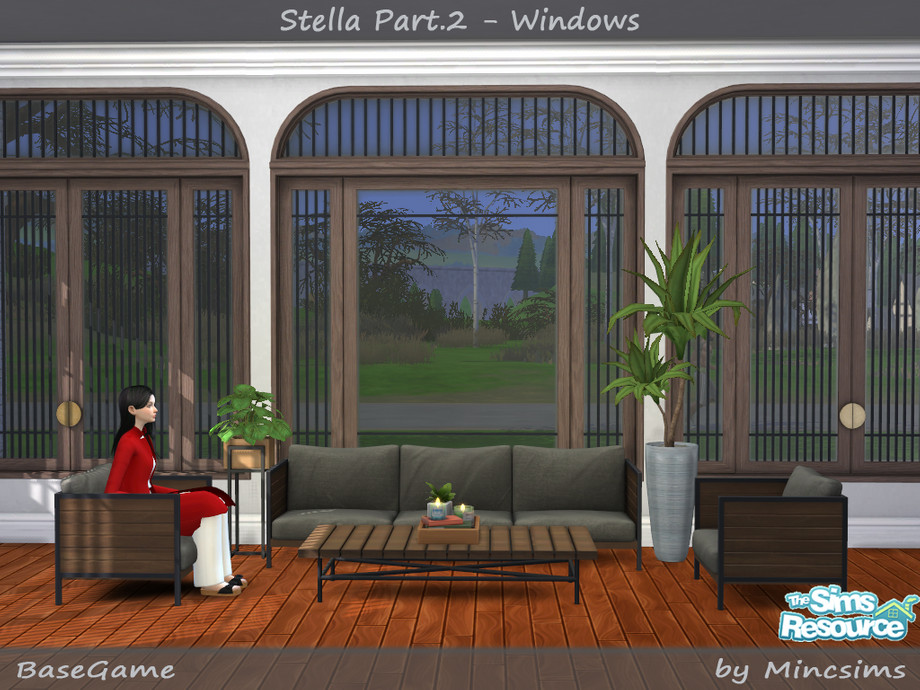 Stella Part.2 Windows by Mincsims at TSR » Sims 4 Updates
