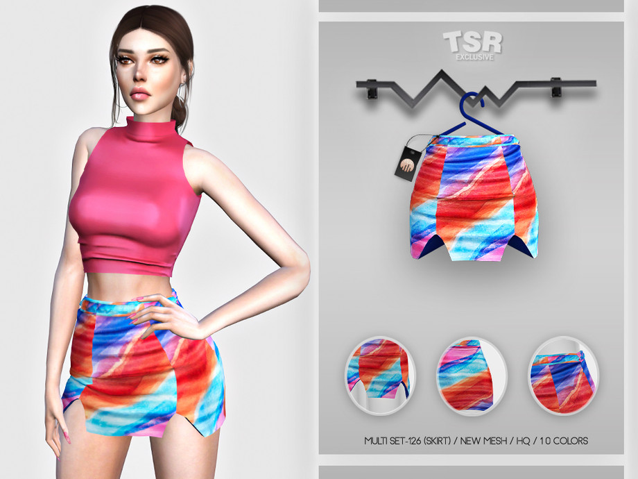 MULTI SET-126 (SKIRT) BD463 by busra-tr at TSR » Sims 4 Updates
