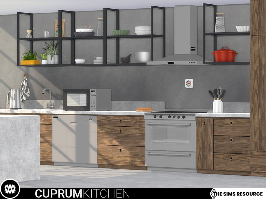 Cuprum Kitchen Appliances and more by wondymoon at TSR » Sims 4 Updates