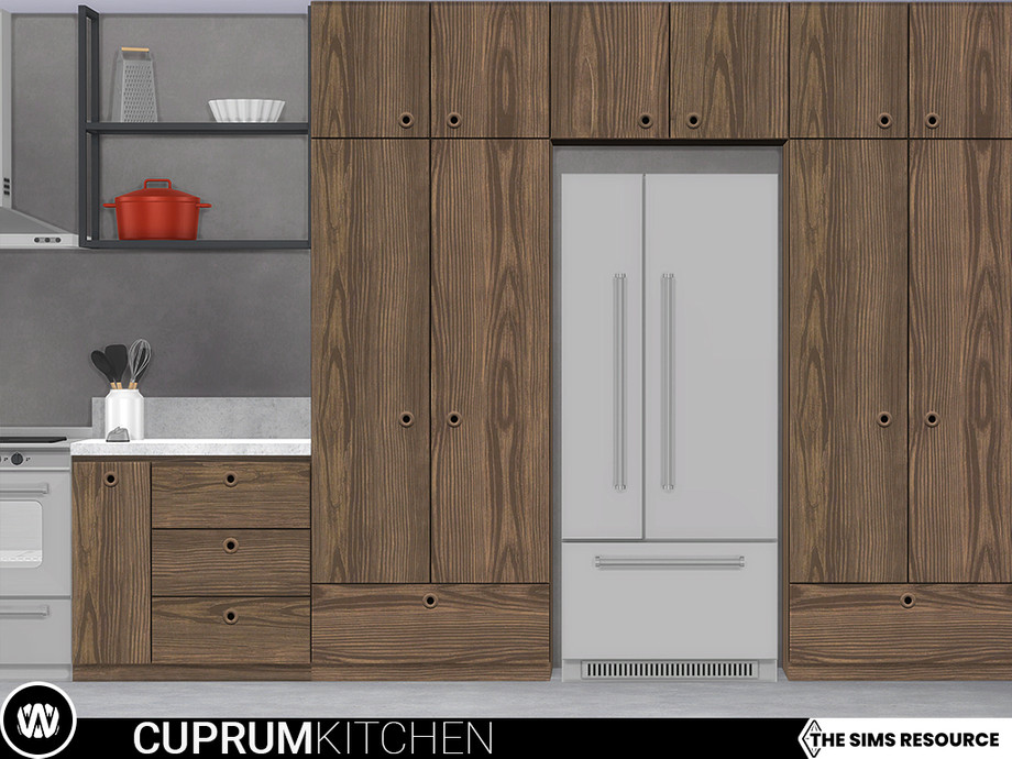 Cuprum Kitchen Appliances and more by wondymoon at TSR » Sims 4 Updates