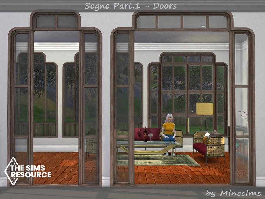 Sogno Part.1 Doors by Mincsims at TSR » Sims 4 Updates