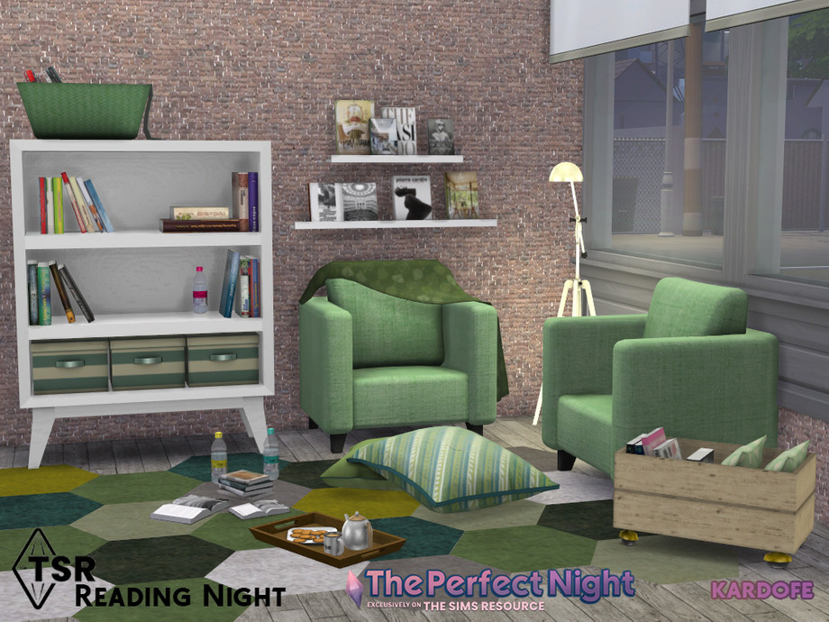 The Perfect Reading Night by kardofe at TSR » Sims 4 Updates