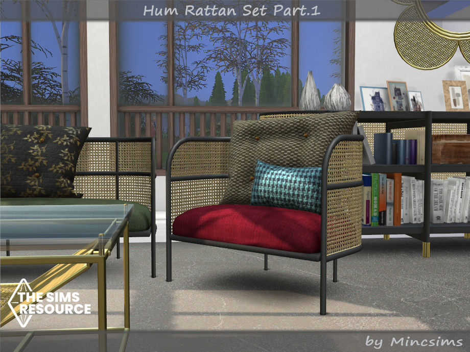 Hum Rattan Set Part.1 by Mincsims at TSR » Sims 4 Updates