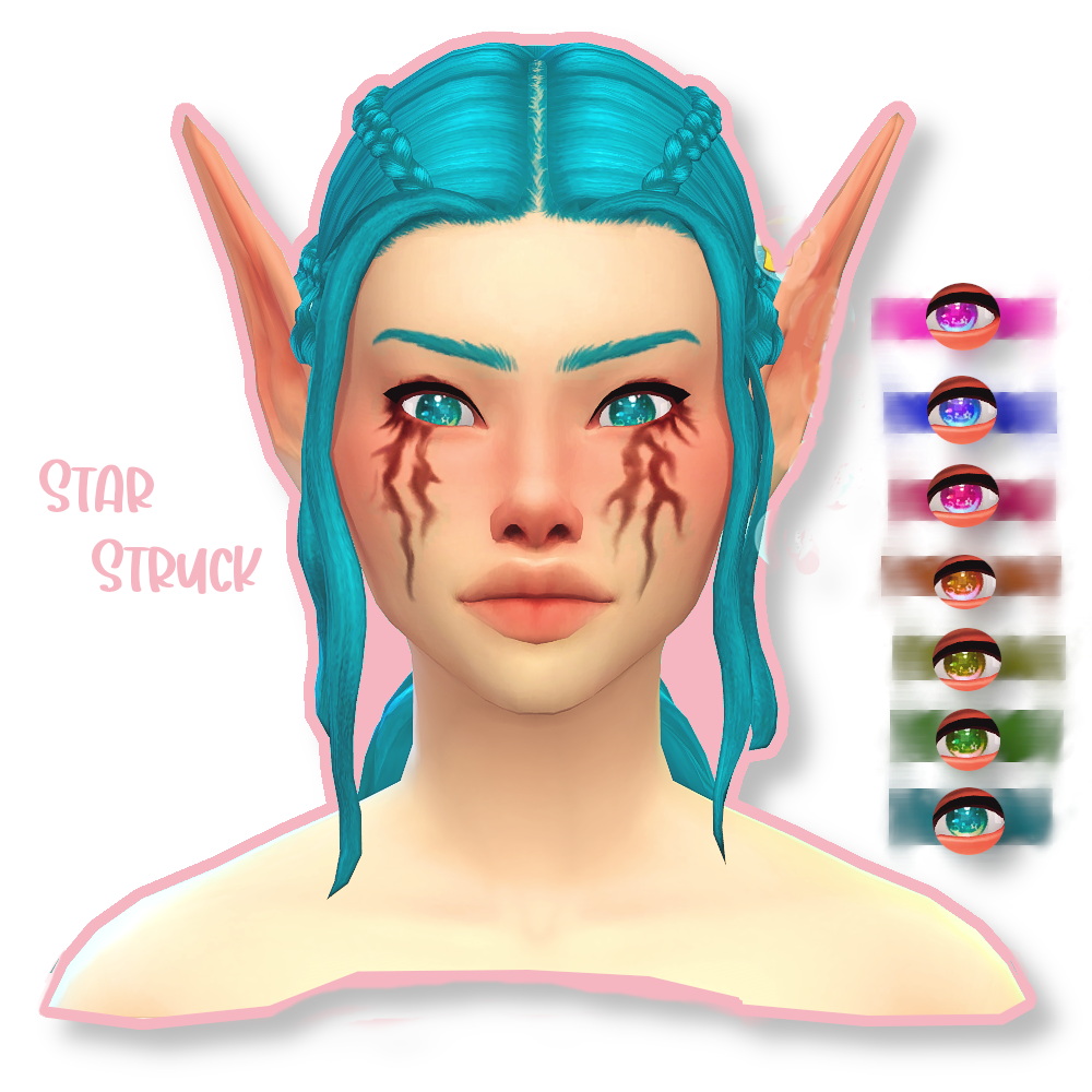 Star-struck Eyes by Dark_Devious_Fox at Mod The Sims 4 » Sims 4 Updates