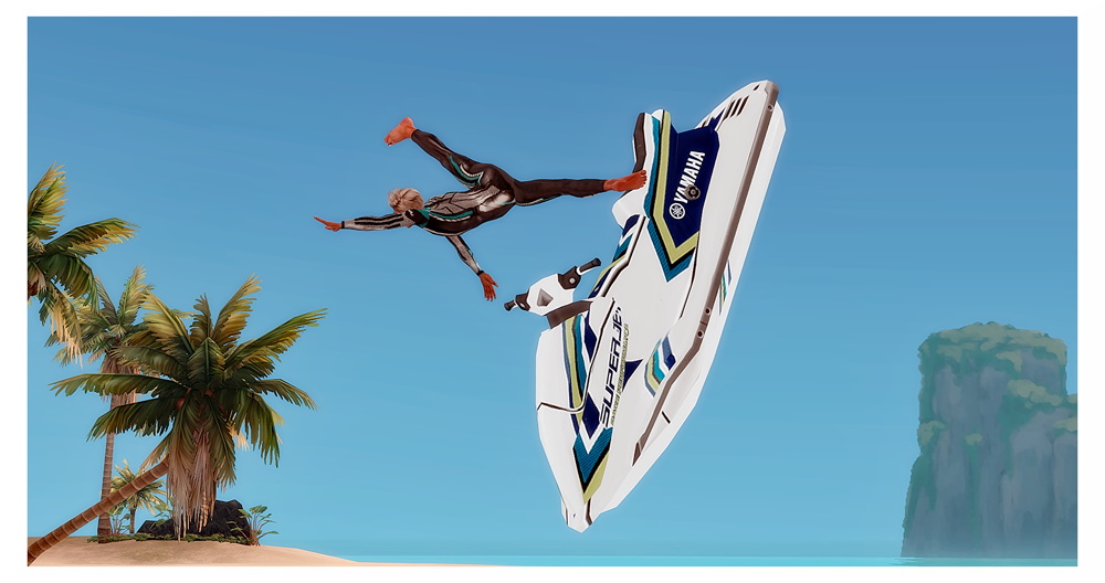 Yamaha Jetski EA recolor at Sims4-Boutique » Sims 4 Updates