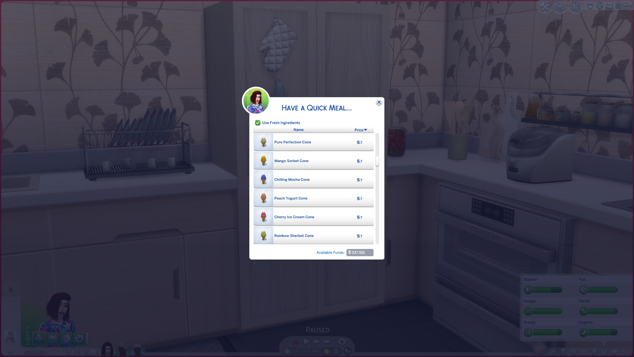 All Kinds of Ice Cream from the Fridge at Mod The Sims 4 » Sims 4 Updates