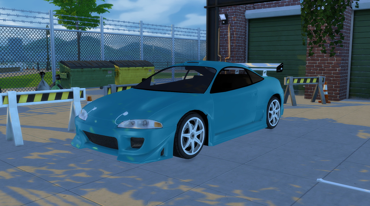 1999 Mitsubishi Eclipse at Modern Crafter CC » Sims 4 Updates