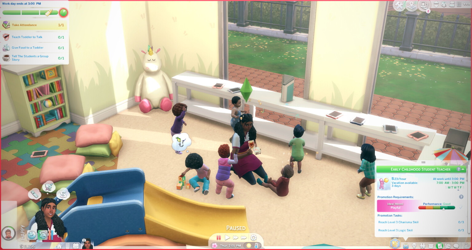 Tumbling Tots Co / Active Daycare Career by ItsKatato at Mod The Sims 4 ...