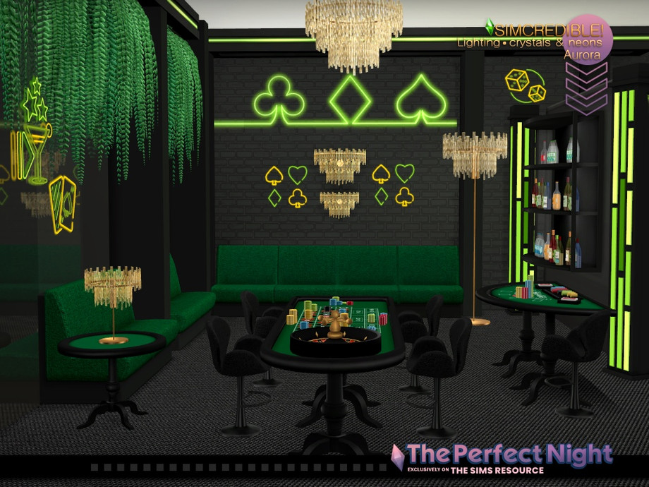 The Perfect Night Aurora Lighting by SIMcredible at TSR » Sims 4 Updates