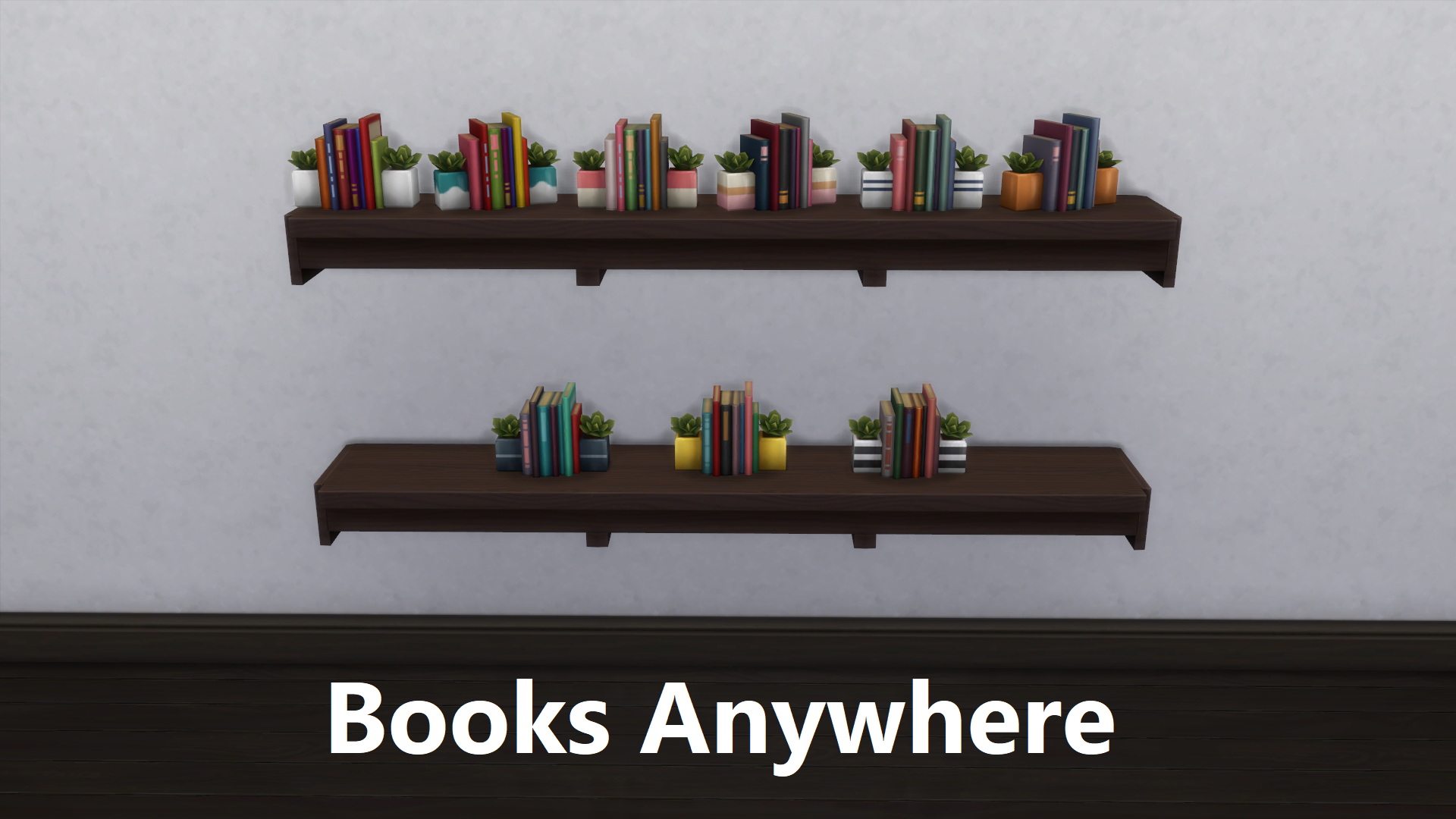 Clutter Anywhere Part Two - Books at Mod The Sims 4 » Sims 4 Updates