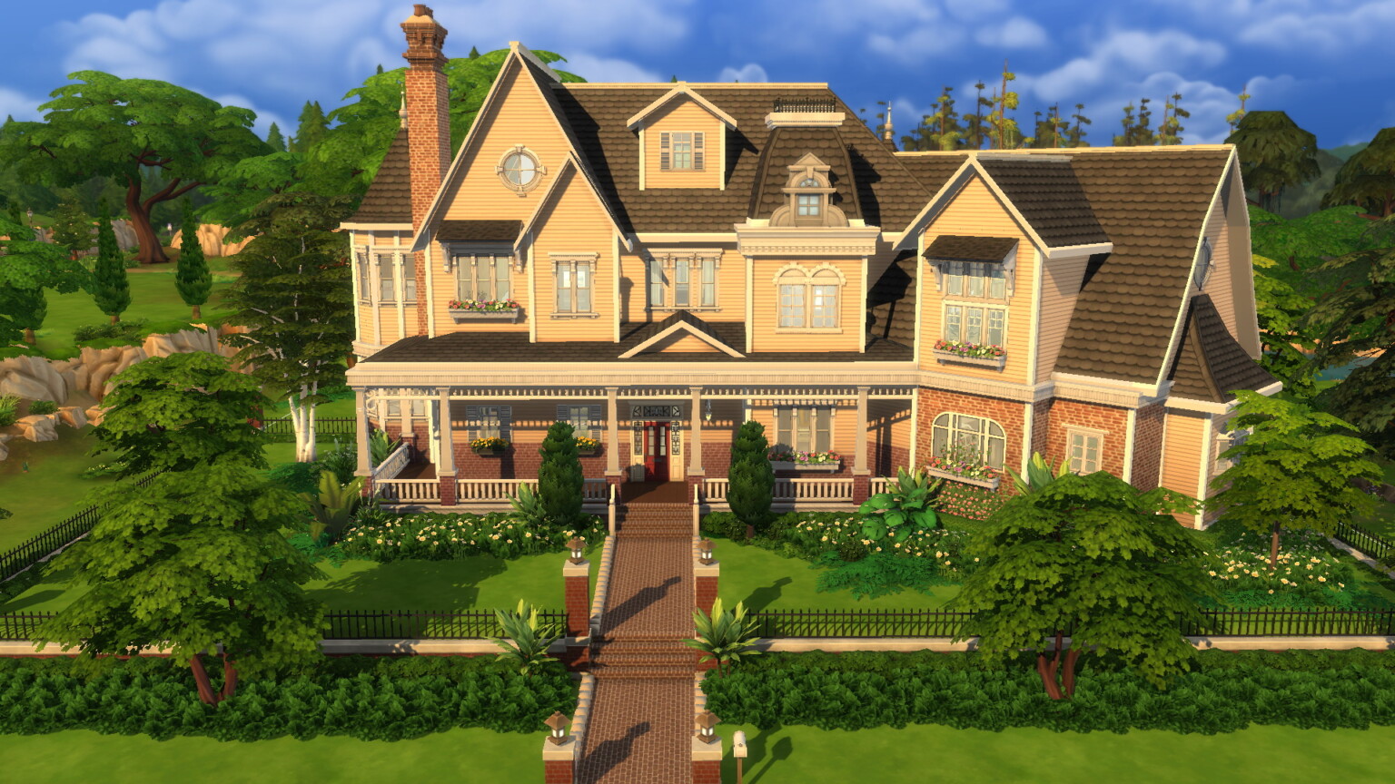 Victorian Manor by plumbobkingdom at Mod The Sims 4 » Sims 4 Updates