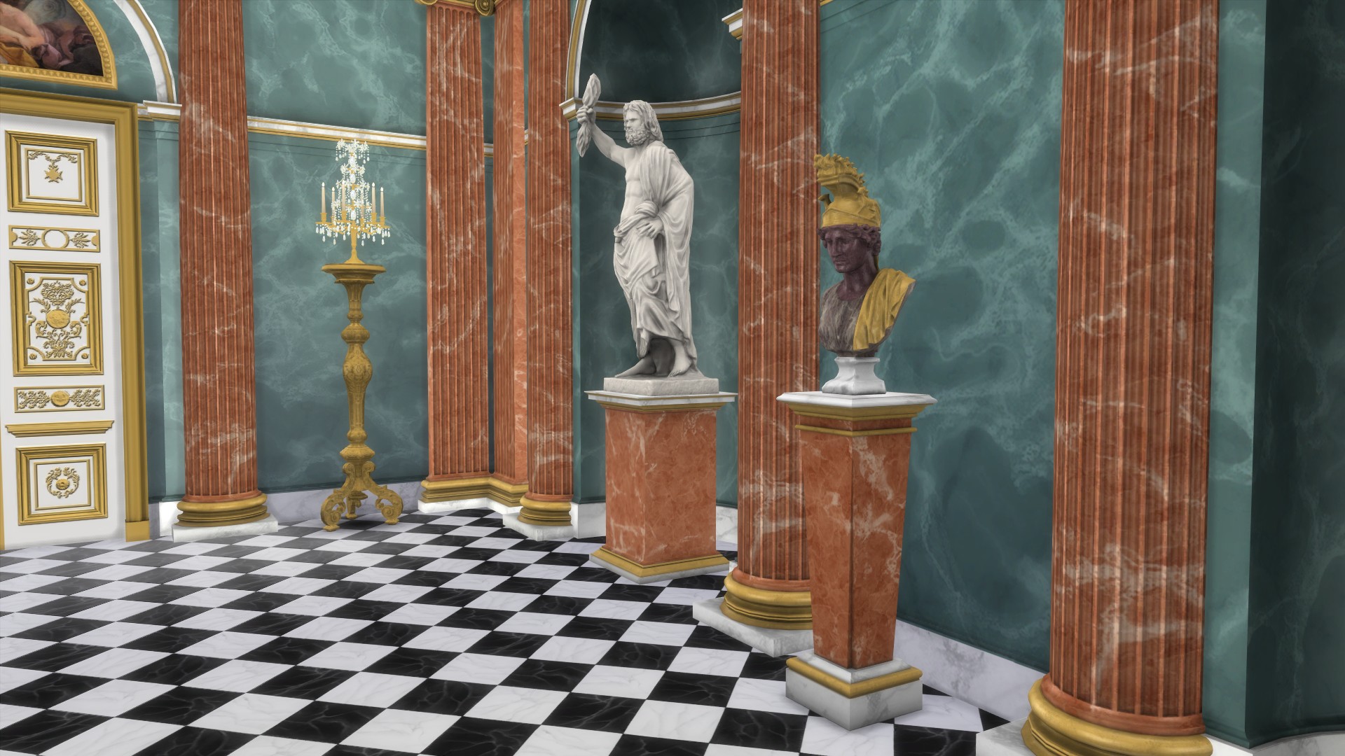 Bust of Roma by TheJim07 at Mod The Sims 4 » Sims 4 Updates