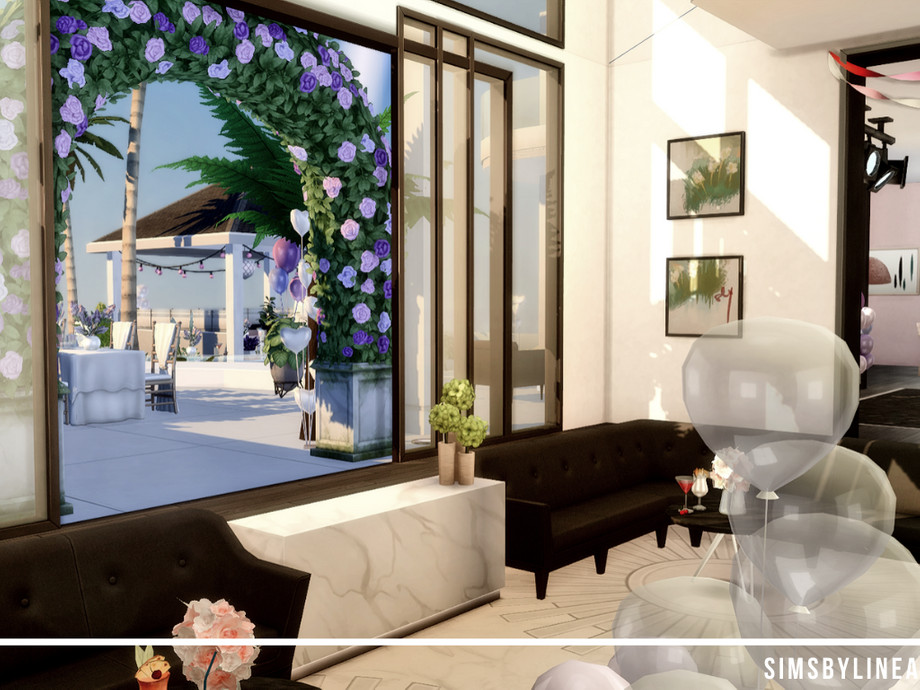 California Party Mansion by SIMSBYLINEA at TSR » Sims 4 Updates