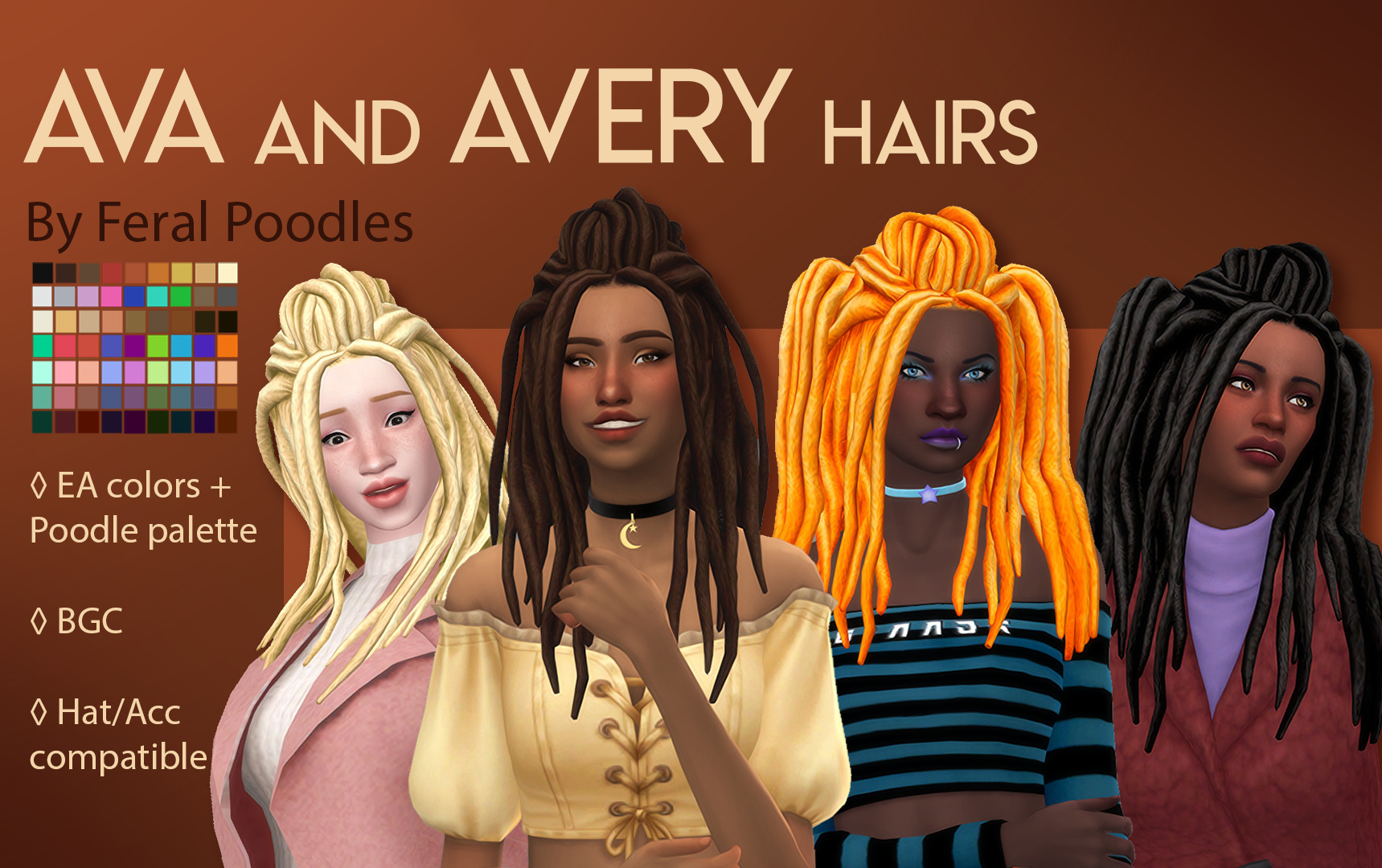 Sims 4 Feral Poodles downloads » Sims 4 Updates