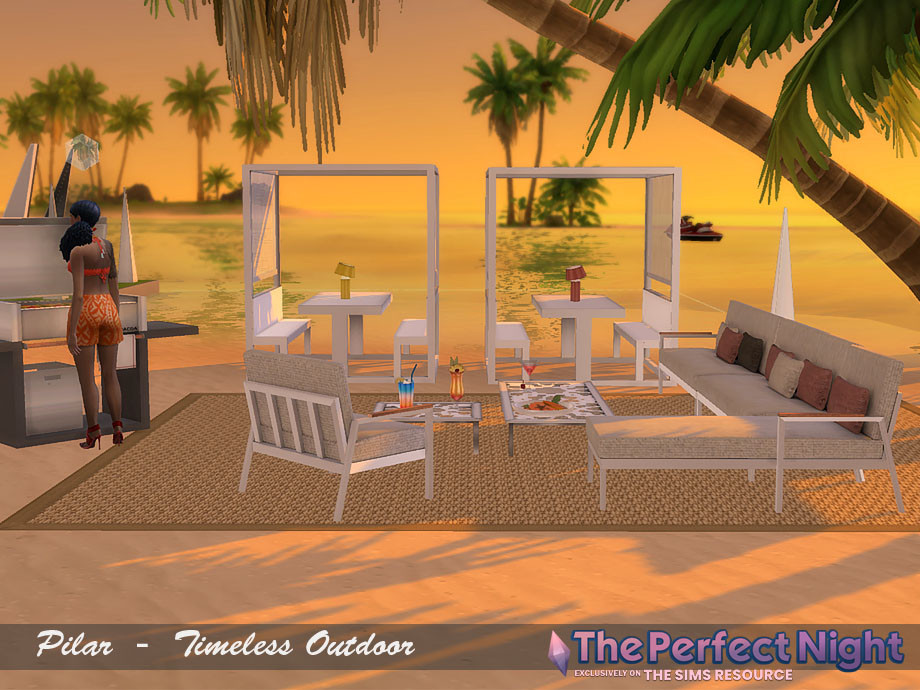 The Perfect Night Timeless Outdoor by Pilar at TSR » Sims 4 Updates