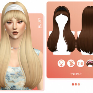Jane Hair at Leo Sims » Sims 4 Updates