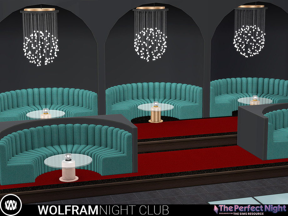 Wolfram Night Club Seating Area by wondymoon at TSR » Sims 4 Updates