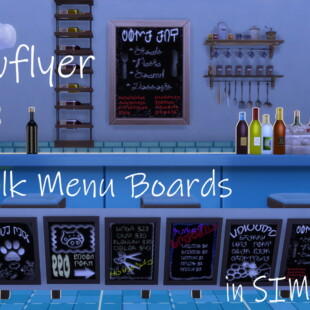 Retail Store Signs by D4S at Sims 4 Studio » Sims 4 Updates
